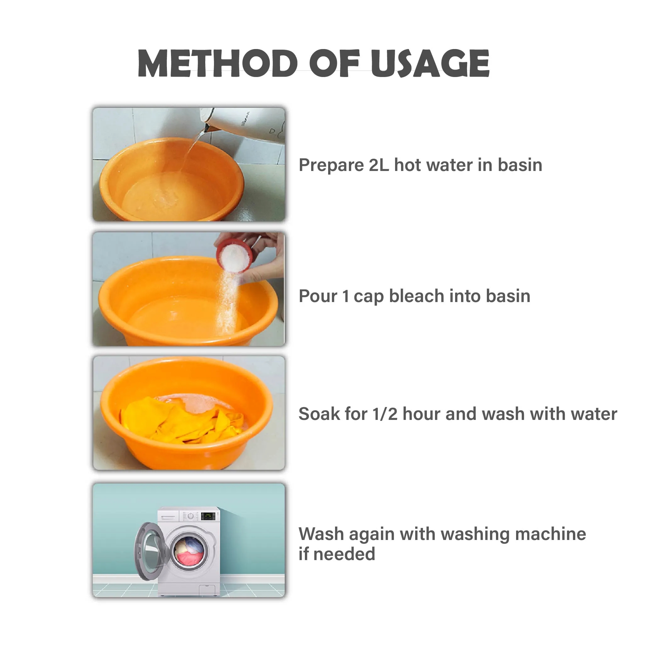 Buy 2 free 1🔥Explosive Salt detergent powder clothes stain removal ...