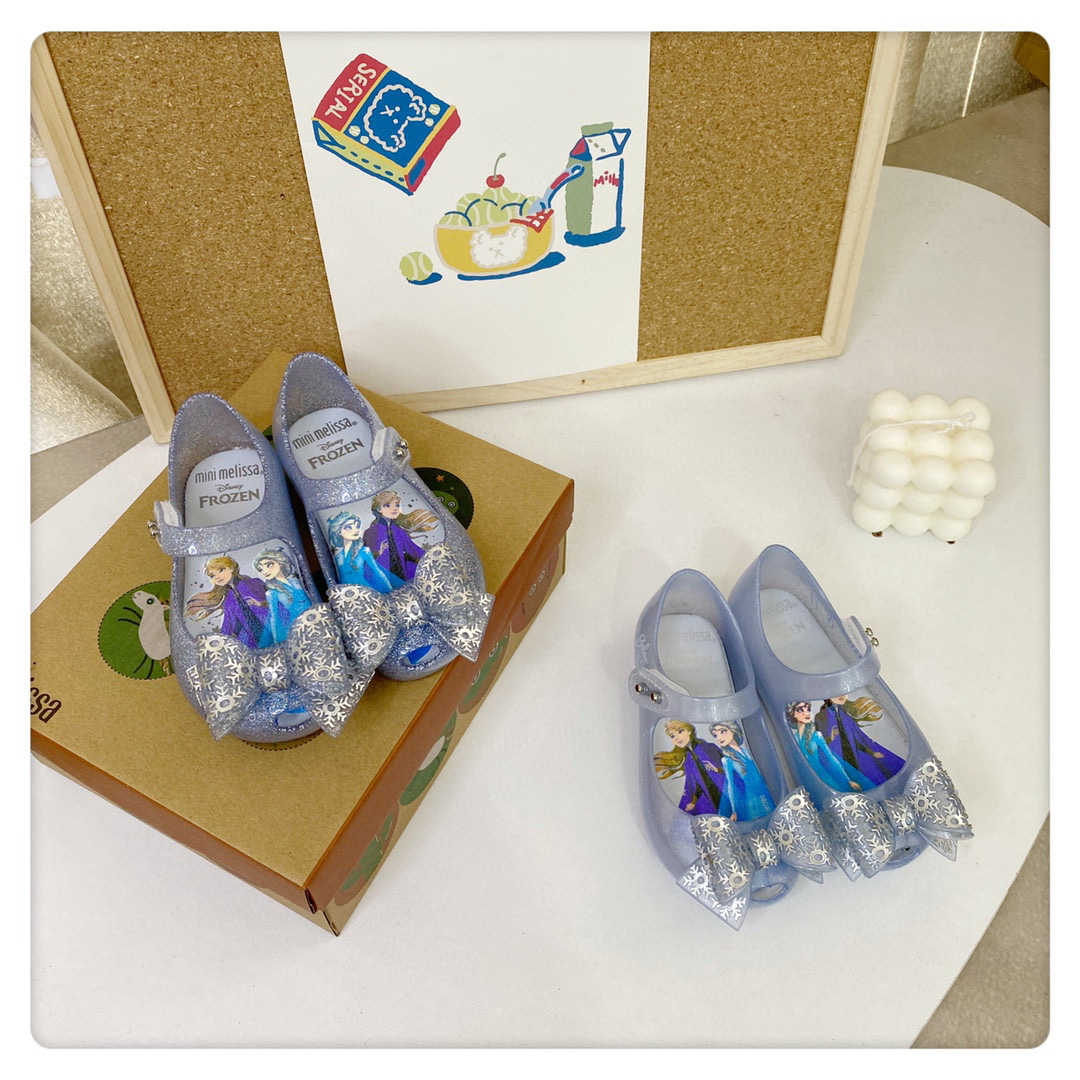 Frozen Elsa Summer Shoes Jelly Sandals Cute Baby Jelly Shoes Fashion ...