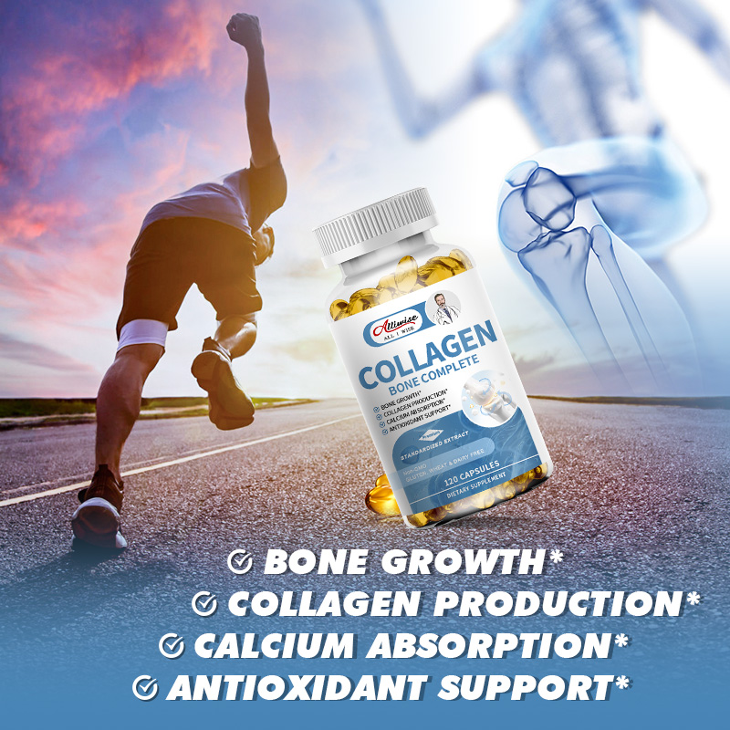Alliwise Collagen Bone Complete Supplement Advanced Bone Marine ...