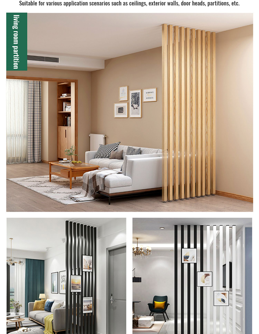 [SG SELLER] Partition divider partition panel home decor divider wall ...