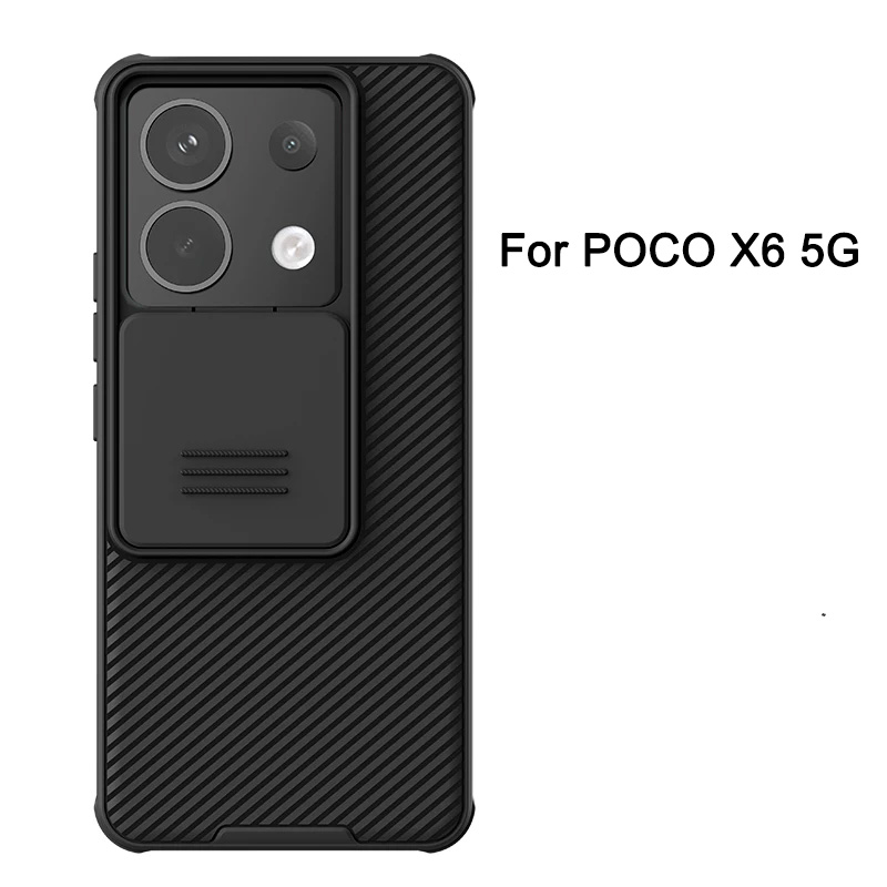 POCO X6 Pro Case NILLKIN CamShield Slide Camera Lens Protection Back ...