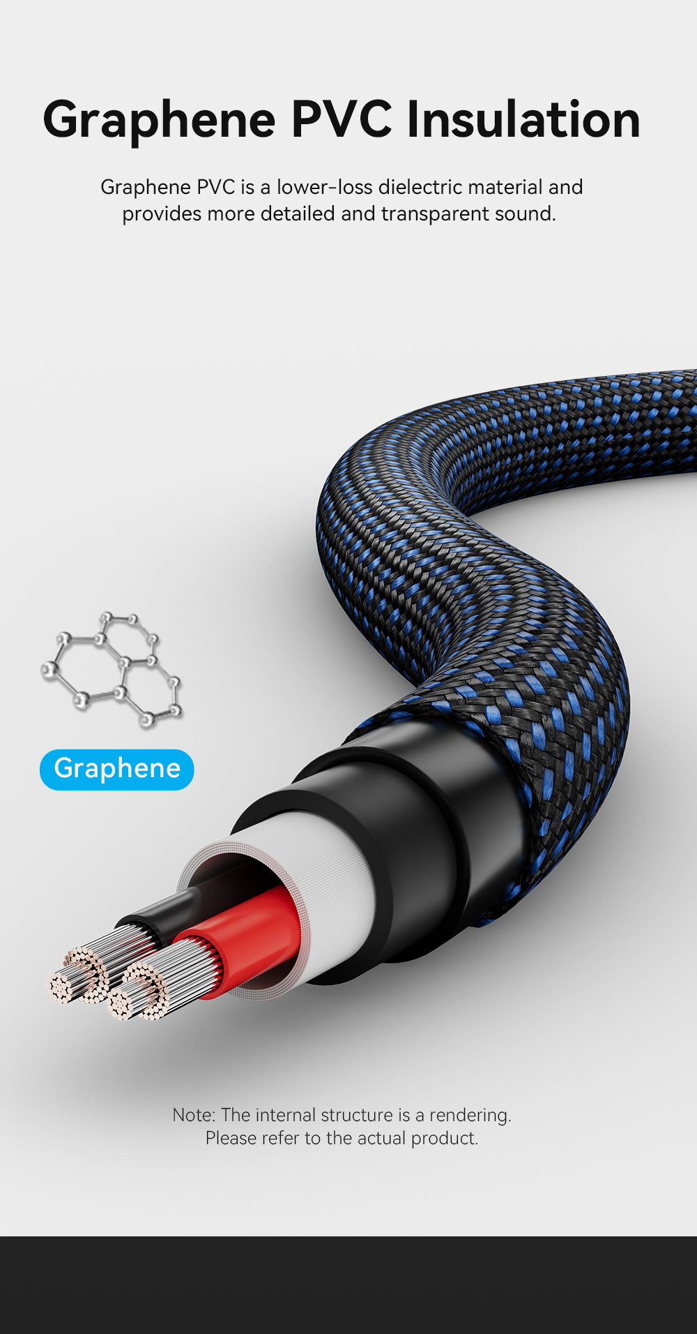 Vention Speaker Wire Hi-Fi With Dual Banana Plugs Cotton Braided Silver ...