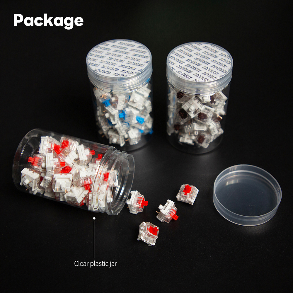 RK Switch Original Mechanical Keyboard Switches red brown blue fit for ...