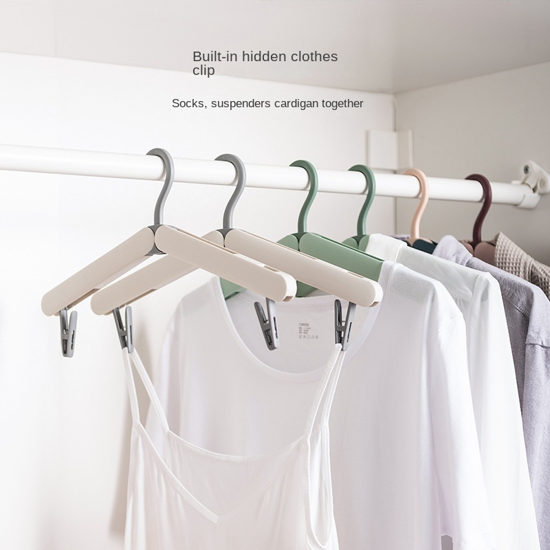 🇸🇬 ReadyStock - Foldable Travel Hanger with Clip /Drying Rack Traveling ...
