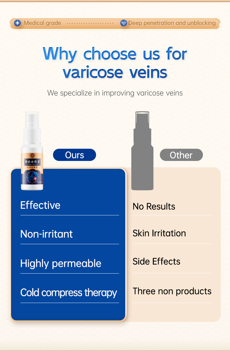Varicose Veins Spray Varicose Veins Effective Remover Cream Varicose ...