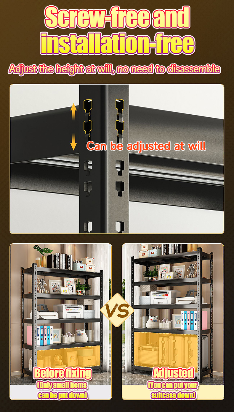 🔥SG Local Seller+Half Price🔥6 Layer Adjustable Storage Shelf Rack ...