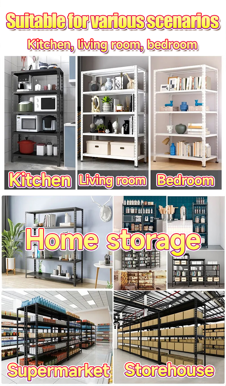 🔥SG Local Seller+Half Price🔥6 Layer Adjustable Storage Shelf Rack ...
