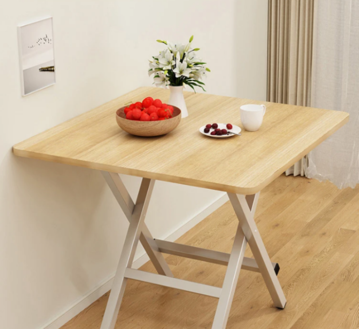 Factory Direct Sale Modern Simple Foldable Dinning Room Furniture ...