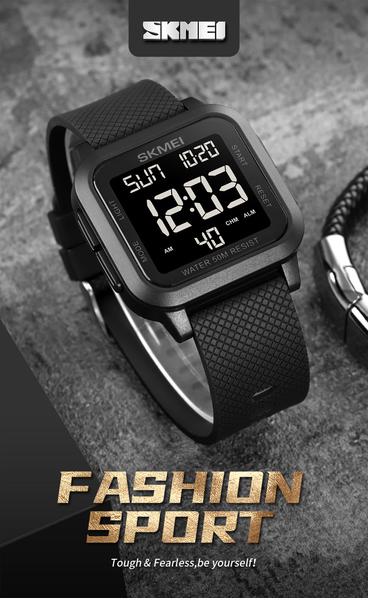 SKMEI 1894 Outdoor Sports Watch Men Alarm Chrono Clock 5Bar Waterproof ...