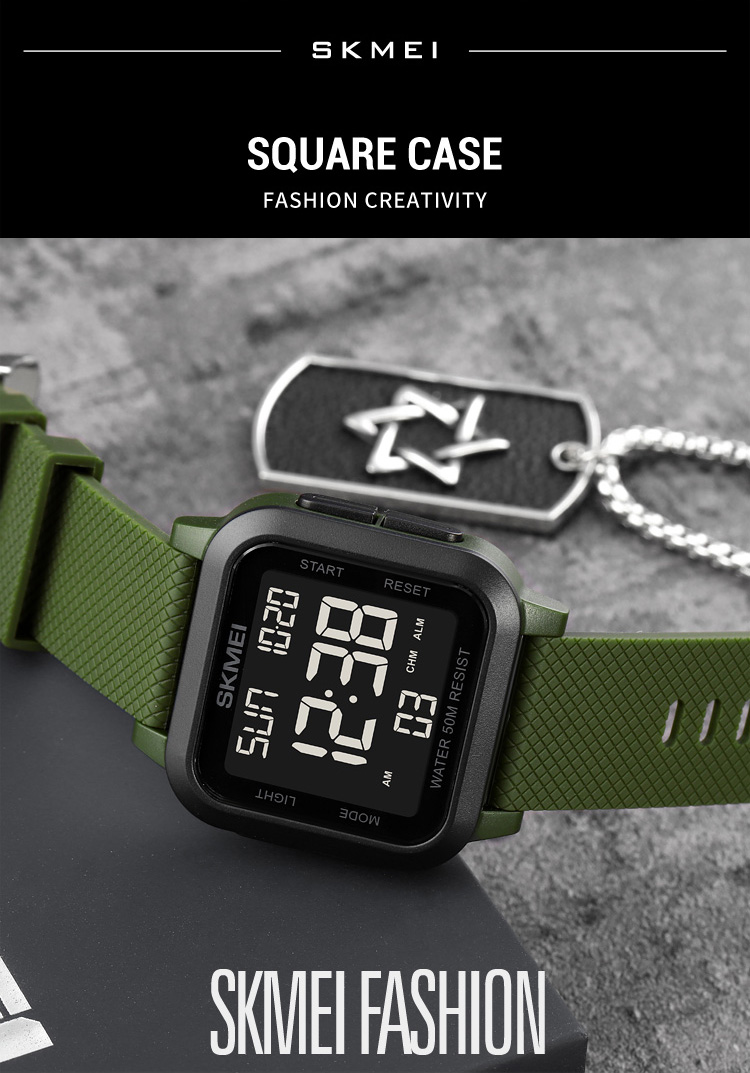 SKMEI 1894 Outdoor Sports Watch Men Alarm Chrono Clock 5Bar Waterproof ...