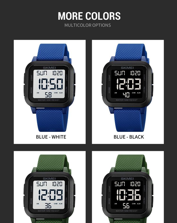 SKMEI 1894 Outdoor Sports Watch Men Alarm Chrono Clock 5Bar Waterproof ...