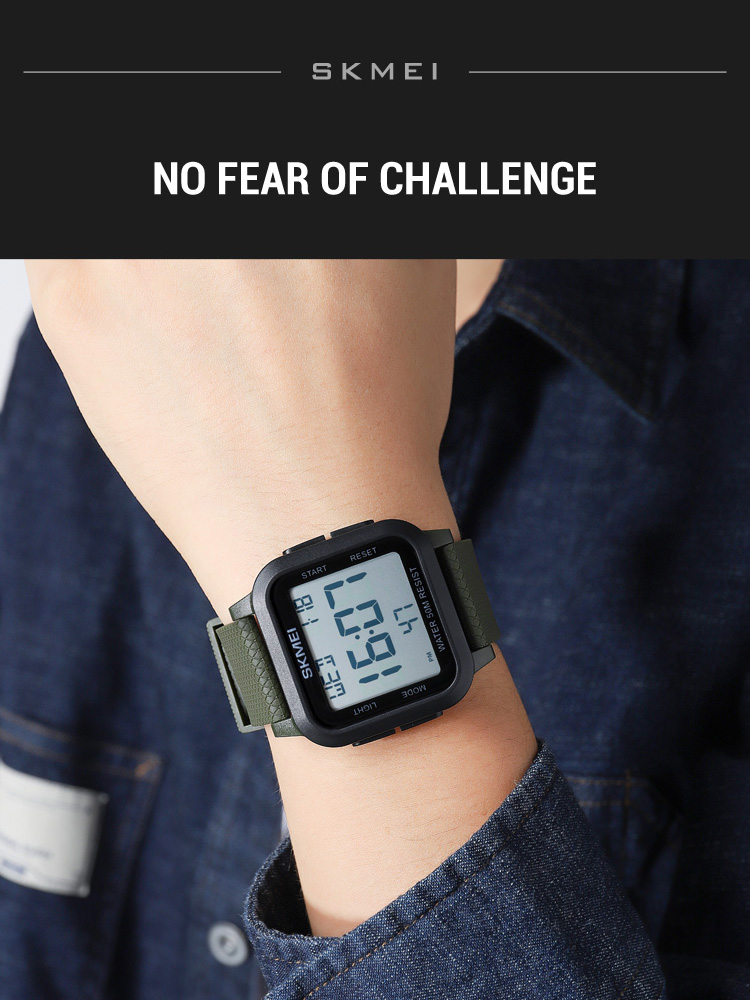 SKMEI 1894 Outdoor Sports Watch Men Alarm Chrono Clock 5Bar Waterproof ...