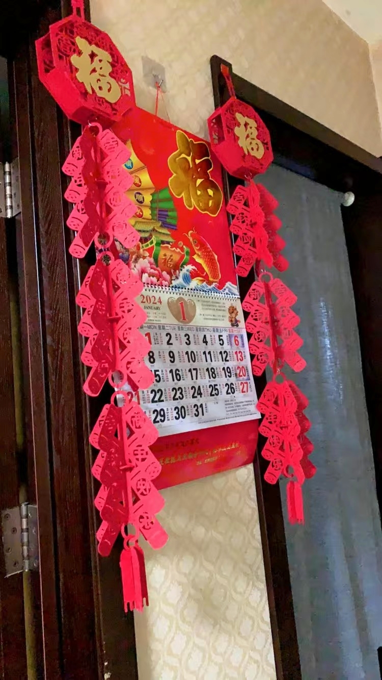 2025 CNY Fortune Firecracker Fabric Pendant 春节 鞭炮 DIY Housewarming ...