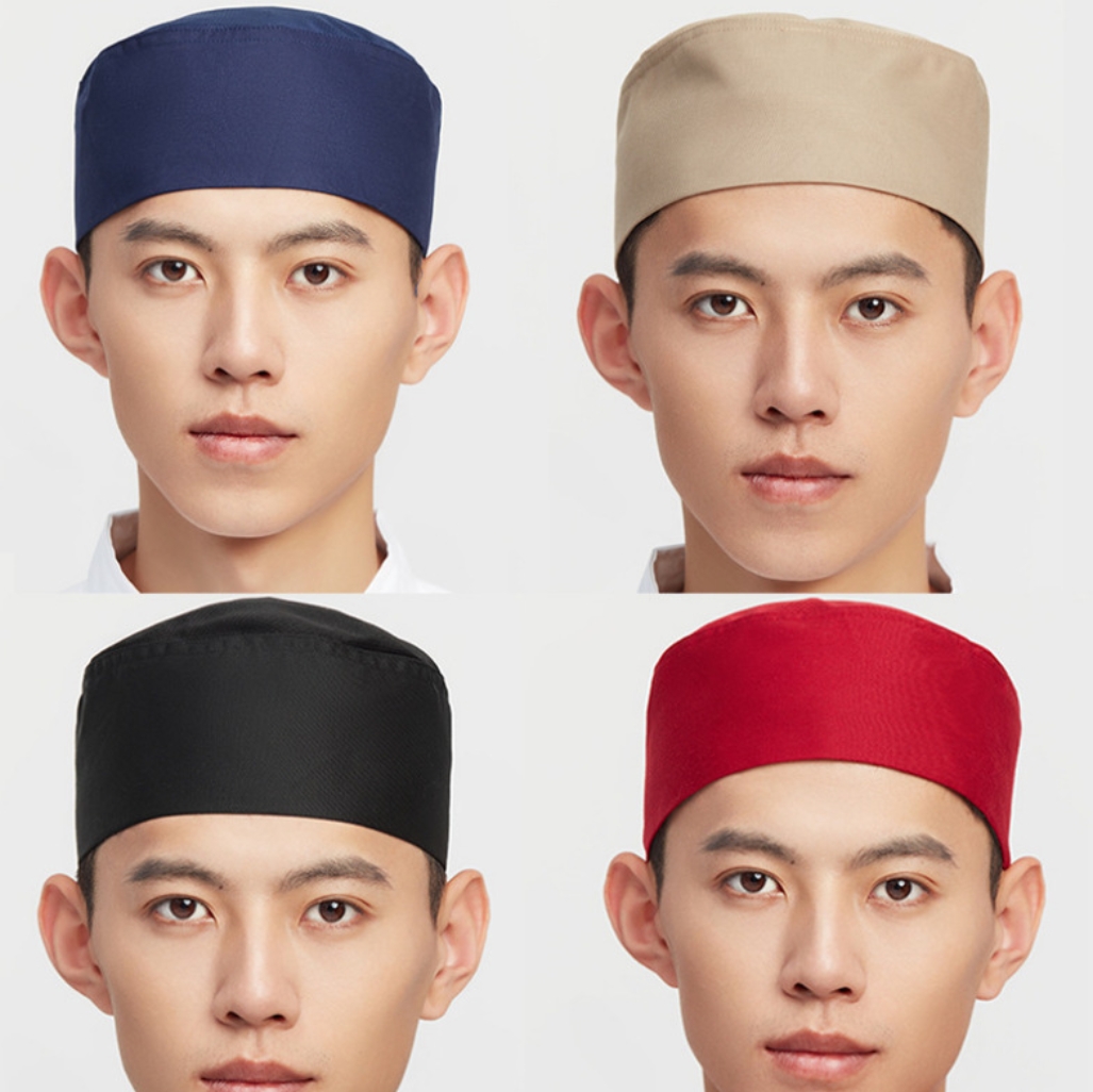 Ready Stock Chef Hat Hotel Restaurant Chef Hat Breathable Black Chef ...