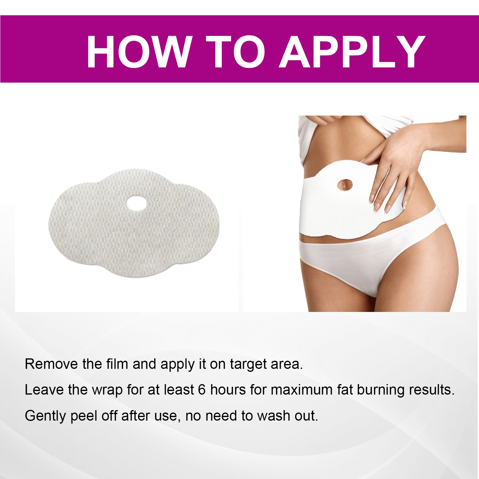 EELHOE Belly Button Slimming Patch Fat Burner Body Weight Loss Laziness Rapid Weight Loss ...