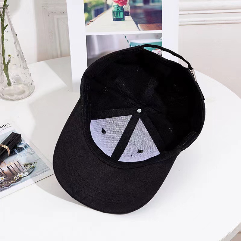 A Style English Letter Embroidered Cap Baseball Cap Simple Cap | Shopee ...