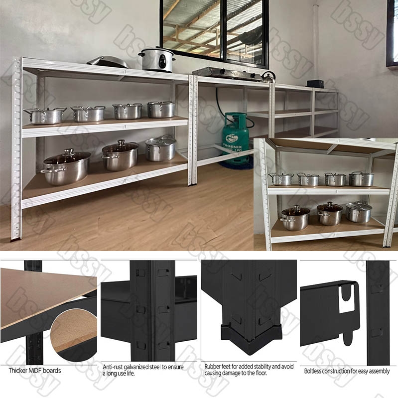 5-layer HDB bomb shelter rack iron shelf kitchen storage rack ...