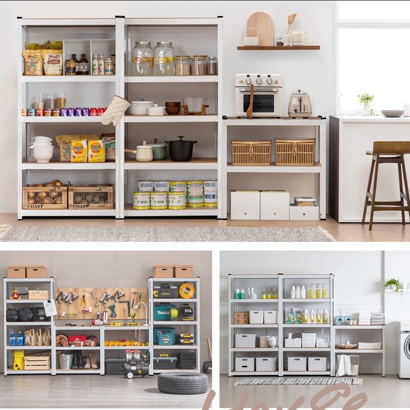 5-layer HDB bomb shelter rack iron shelf kitchen storage rack ...