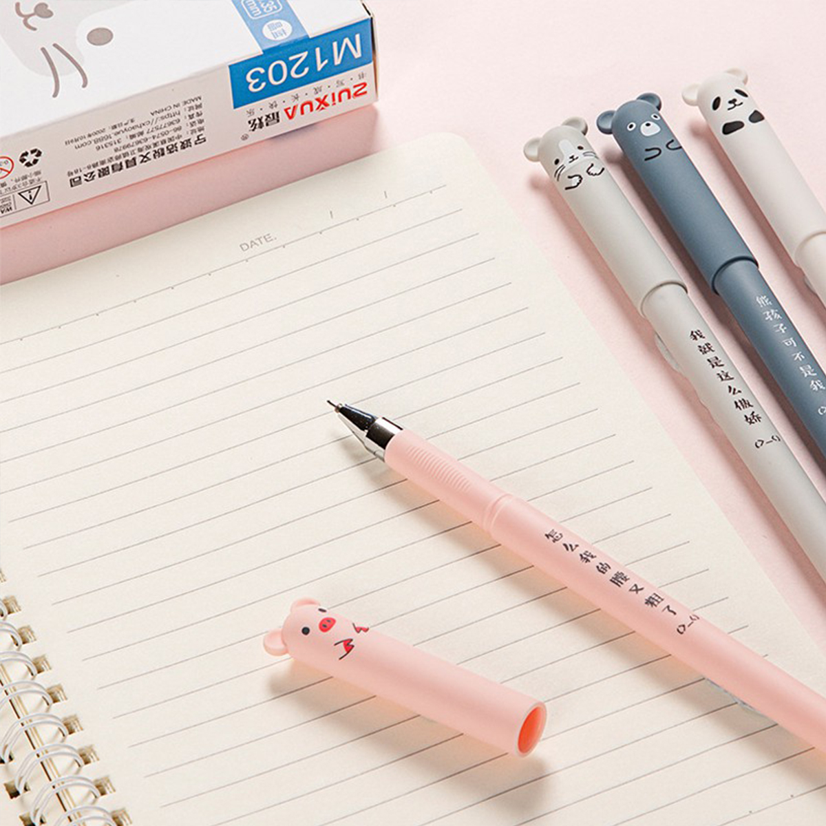 25PCS Erasable Gel Pen Set - 4 Pens + 20 Refills (Black/Blue) for ...
