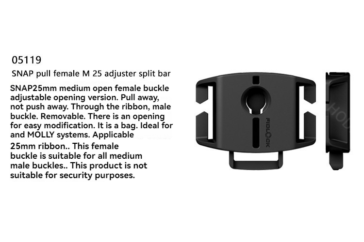 [HODR] Original FIDLOCK SNAP PULL Magenetic Buckle Quick Release 15kg ...