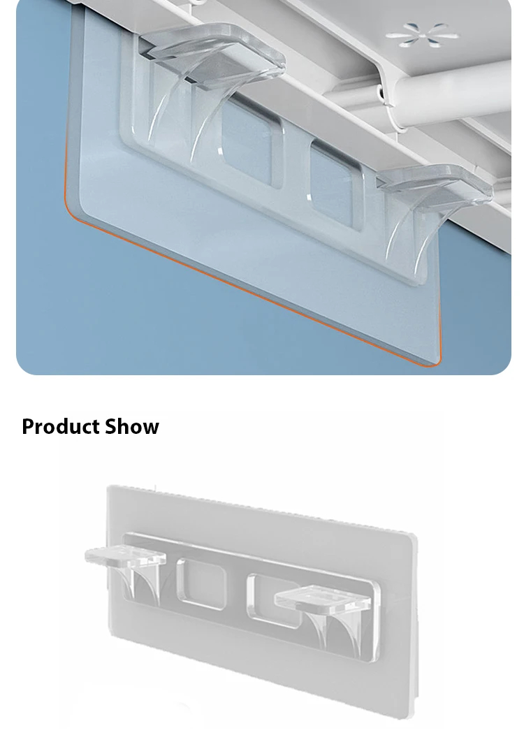 6/12pcs Wardrobe Divider Brackets Non-Marking Sticky Kitchen Cabinet ...