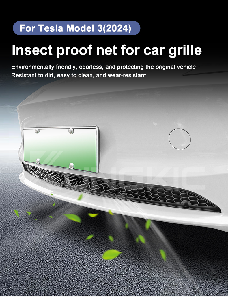 For Tesla Model 3 Highland 2024 Car Center Mesh Insect Netting ...