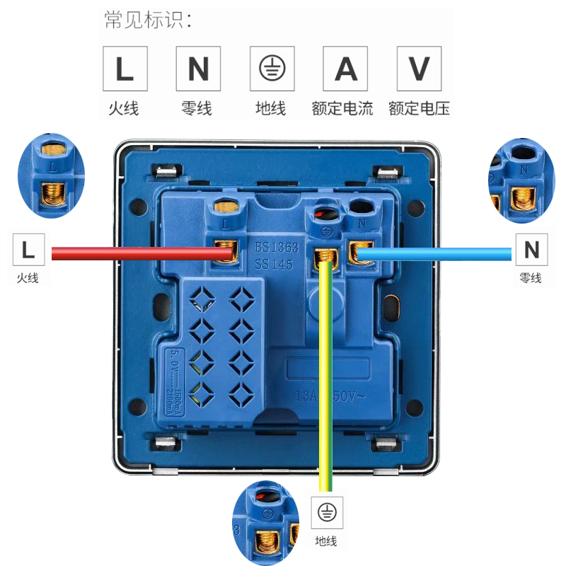 [Spot] Modern Frameless Design USB Socket and Wall 16A~1/2/3/4gang ...