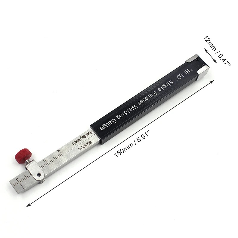 Internal Hi-Lo Welding Gage Small Height Gauge Metric reading Level ...