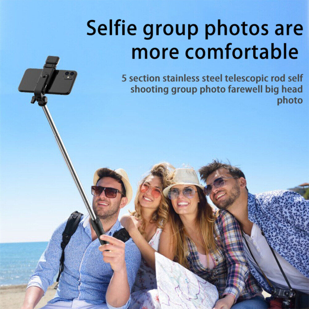 Extendable Selfie Stick Tripod with Wireless Remote and Phone Holder ...