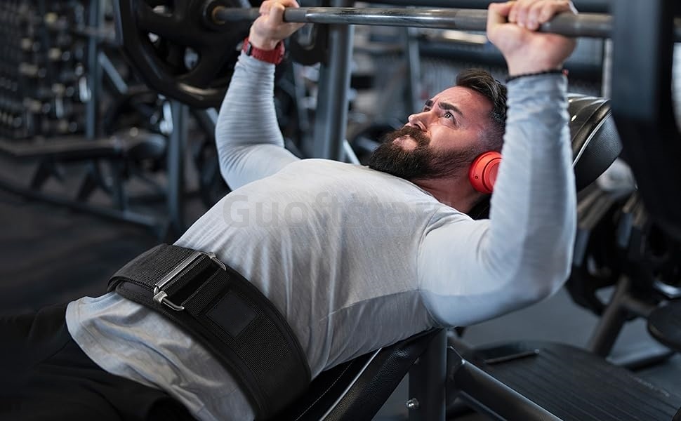 Guoftstars Professional Self-Locking Weight Lifting Belt For ...