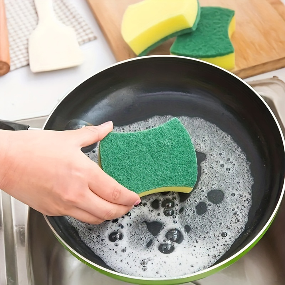 12 Kitchen Cleaning Sponges Dishwashing Sponge Nano Sponge Wipe Magic ...