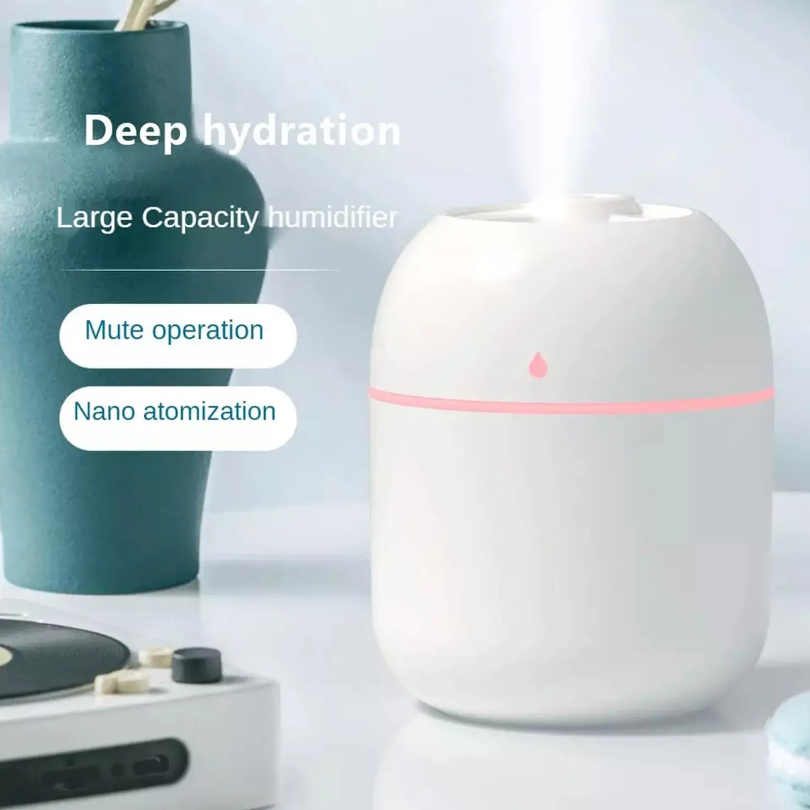 USB Aroma Diffuser Humidifier Sprayer Portable Home Appliance 220ml ...
