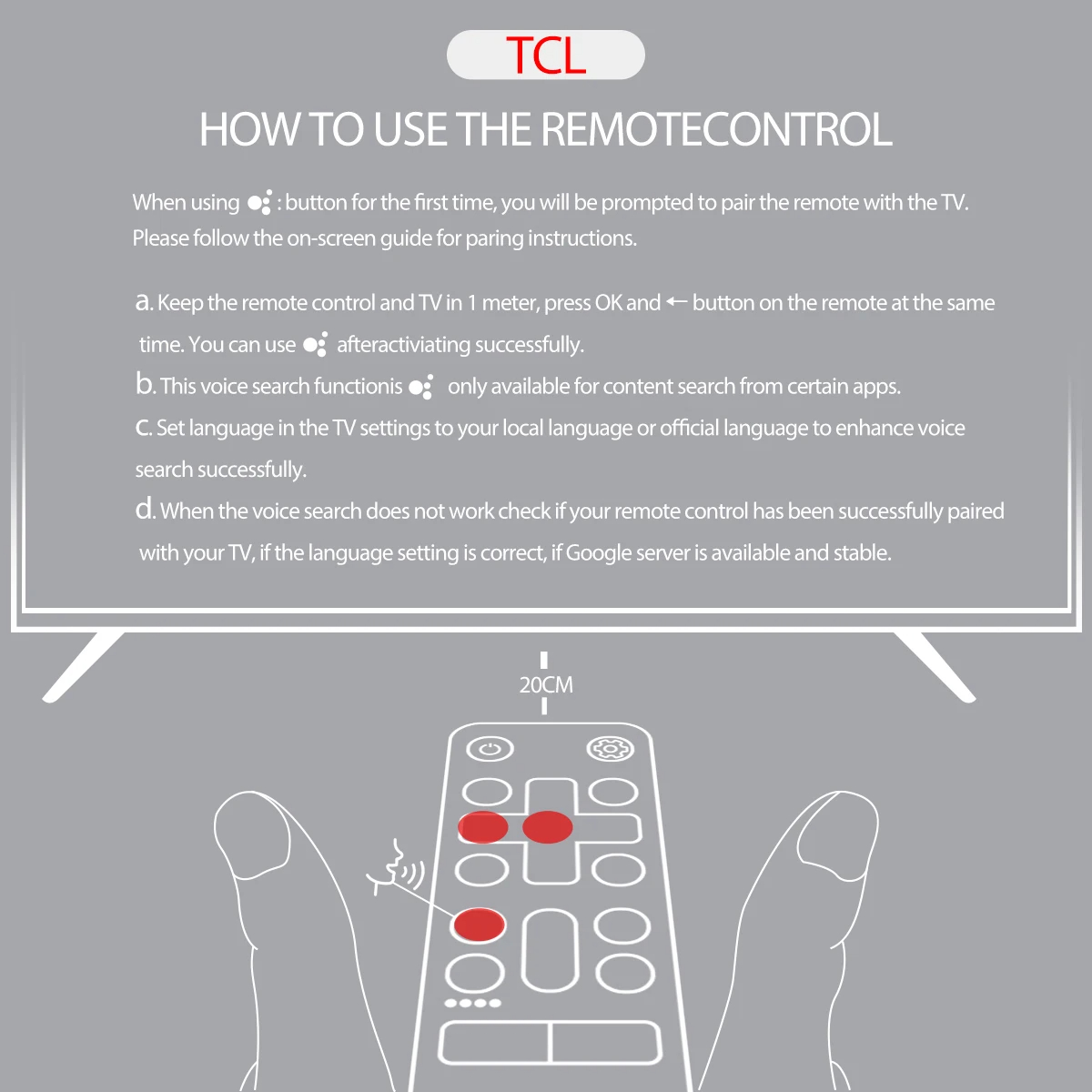 Replacement Remote Control RC902V FMR4 Infrared Learning for TCL 8K ...