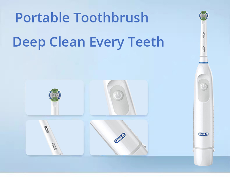 Oral B Electric Toothbrush 2D Rotating Clean Teeth Oral Hygiene Dental ...