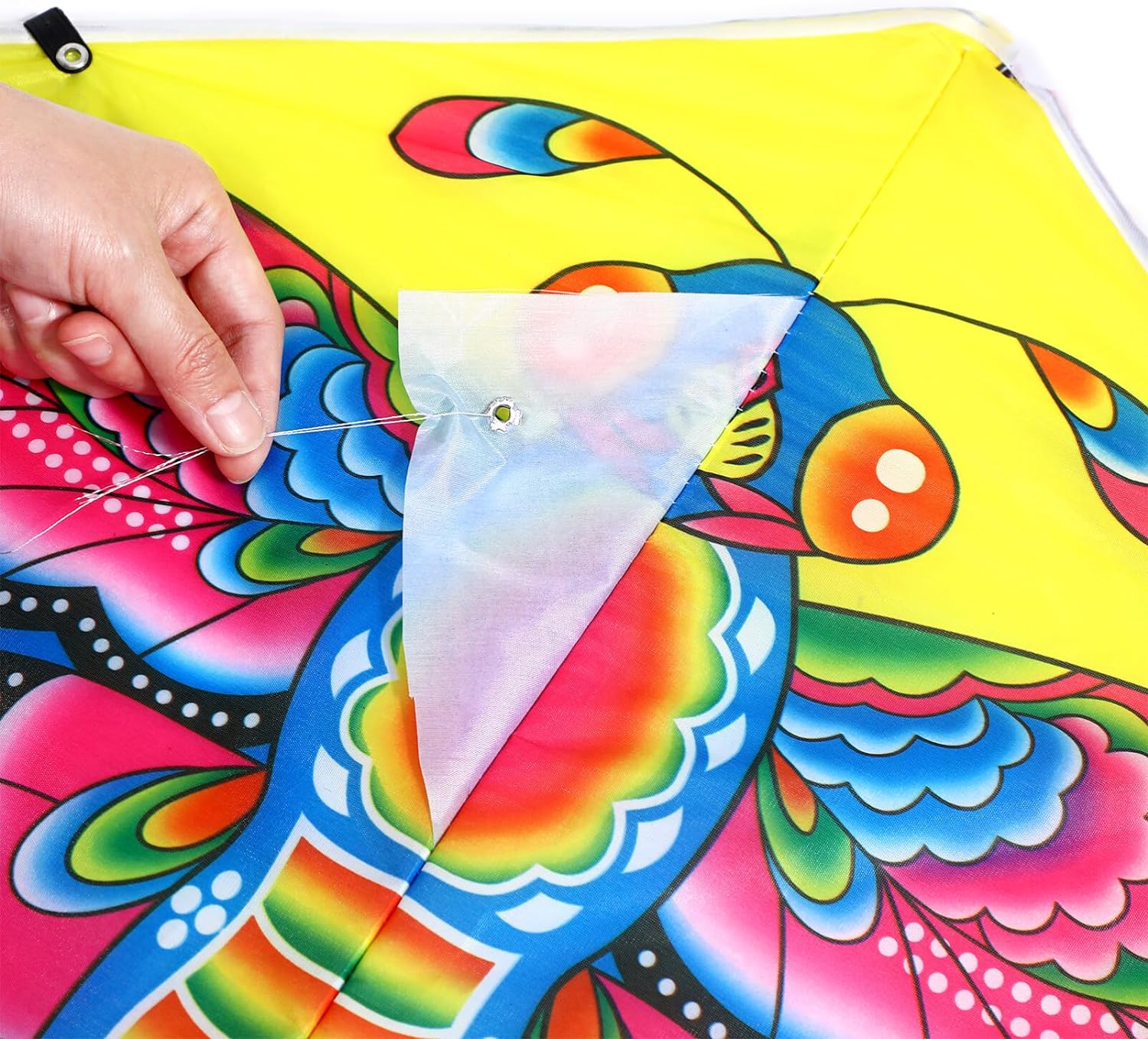 1 set of 90 cm colorful butterfly kite outdoor flying toys, 30 long ...