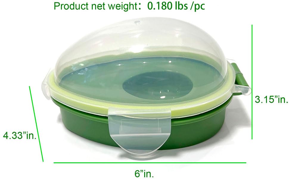 Avocado Saver Holder Food Crisper Storage Box Fruit Keeper Avocado ...