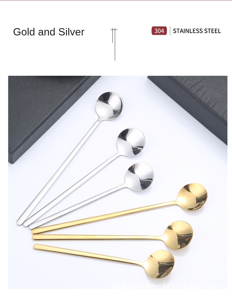 Dessert Spoon Cup, Exquisite Tea Cup, Coffee Stirring Spoon Rod, High ...