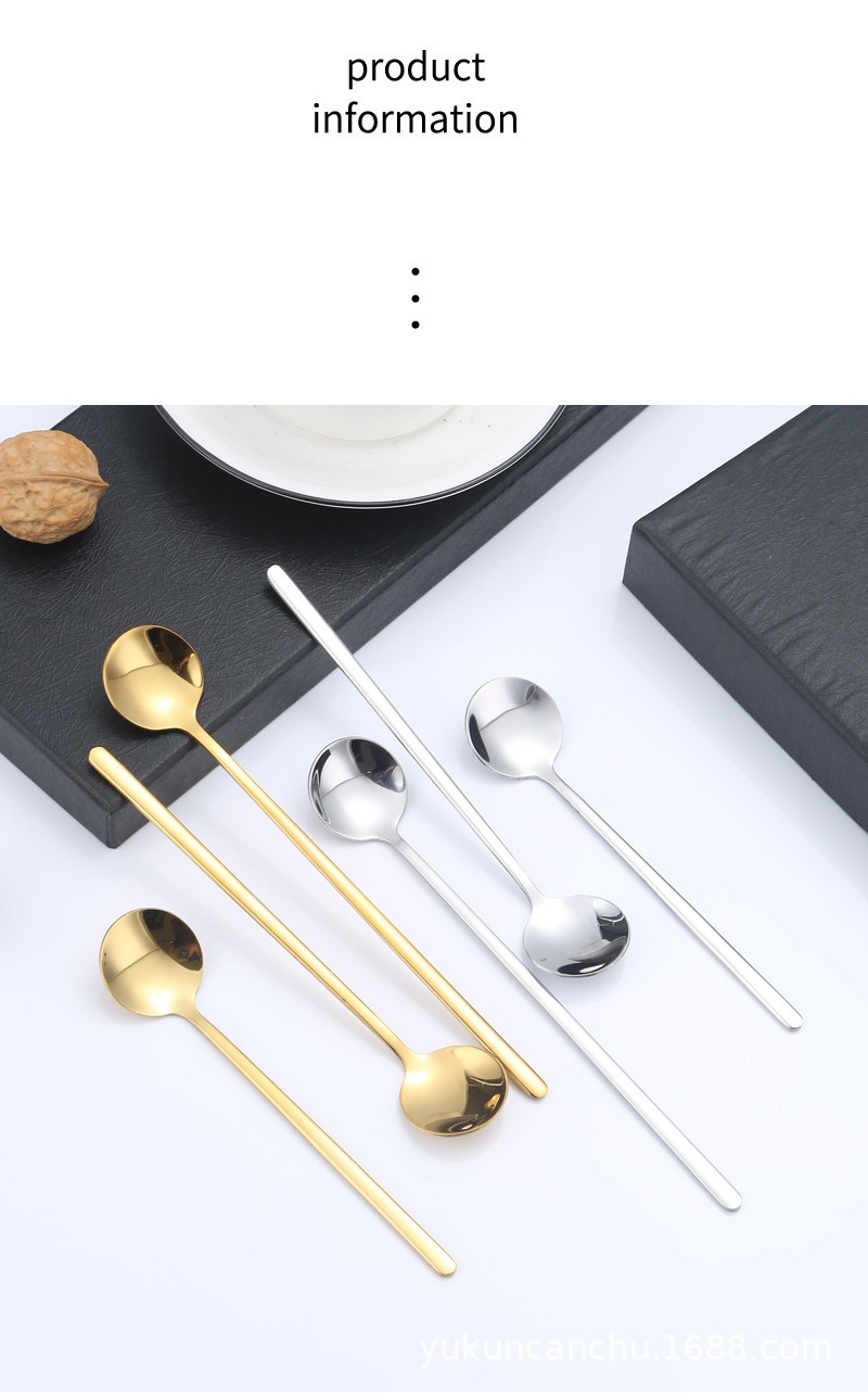 Dessert Spoon Cup, Exquisite Tea Cup, Coffee Stirring Spoon Rod, High ...
