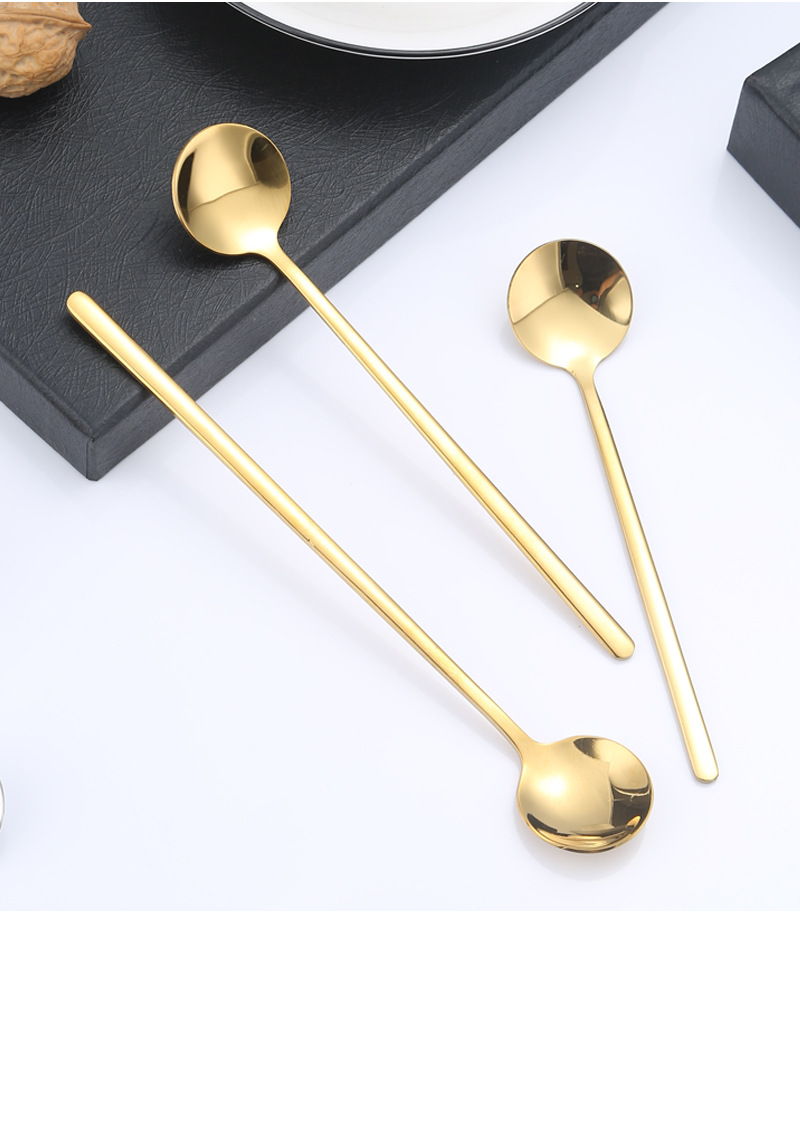 Dessert Spoon Cup, Exquisite Tea Cup, Coffee Stirring Spoon Rod, High ...