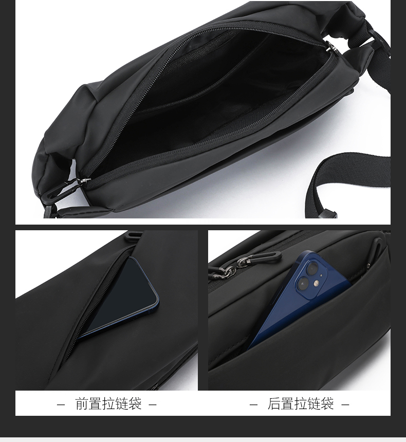 [Shopee Choice] Waist Chest Pouch Bag Men Waterproof Sling Bag Men ...