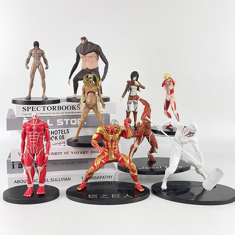 9 Sryle Attack on Titan Mikasa Ackerman The Founding Titan Female Titan ...