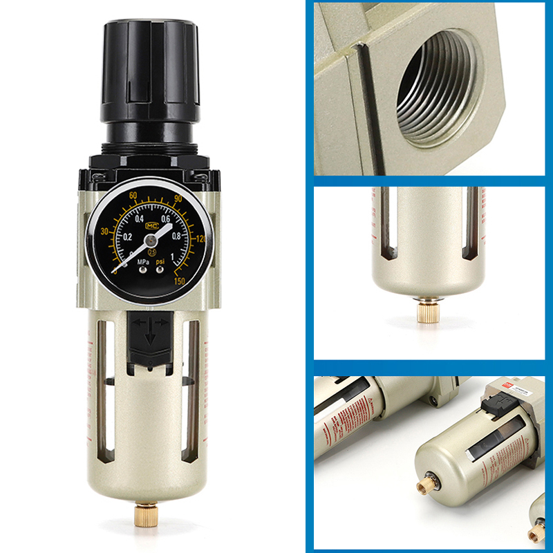 Air Oil Water Seperator Filter For Compressor Pneumatic Regulator ...