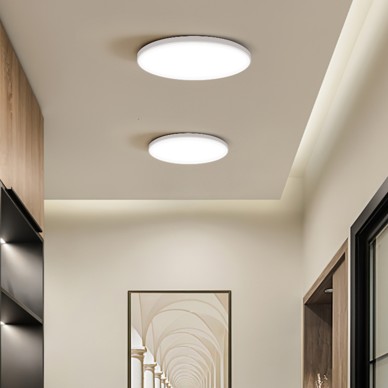 Motion Sensor Radar Ceiling Lamp Damp proof Ceiling Light Panel Lights ...
