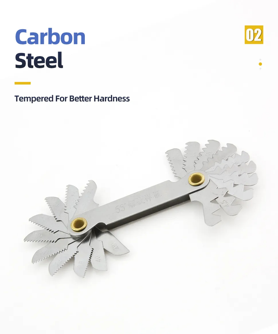 Thread Plug Gauge Metric Imperial MM Gear Tooth Screw Pitch Gage ...