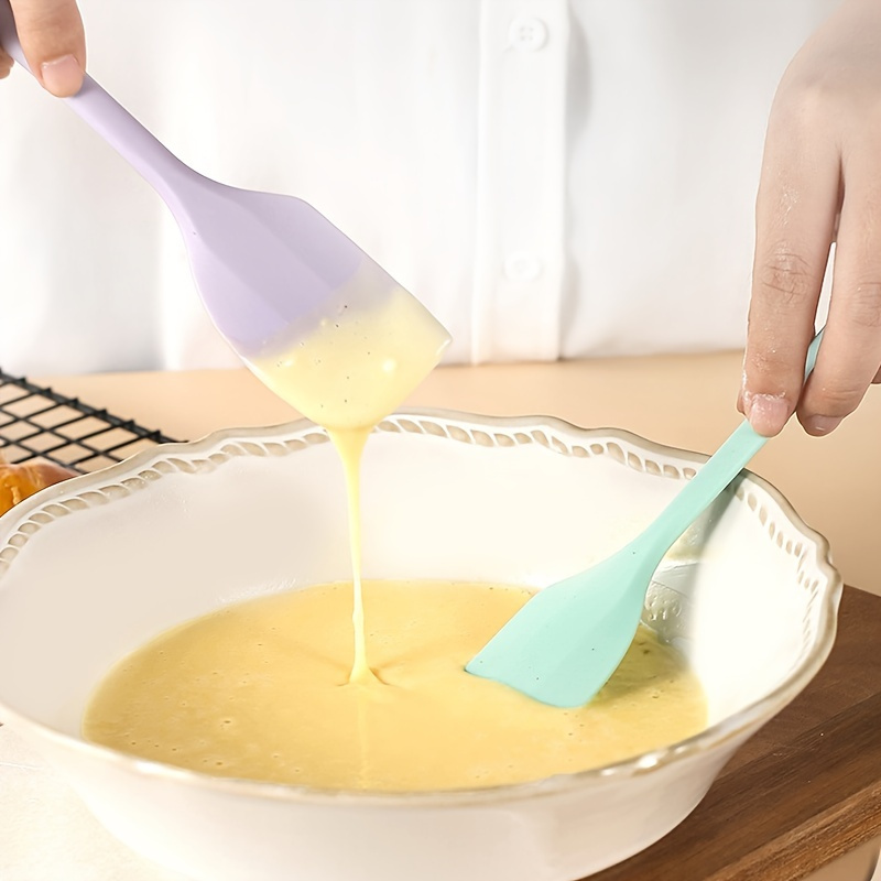 1 piece high quality silicone spatula baking tools, heat resistant ...