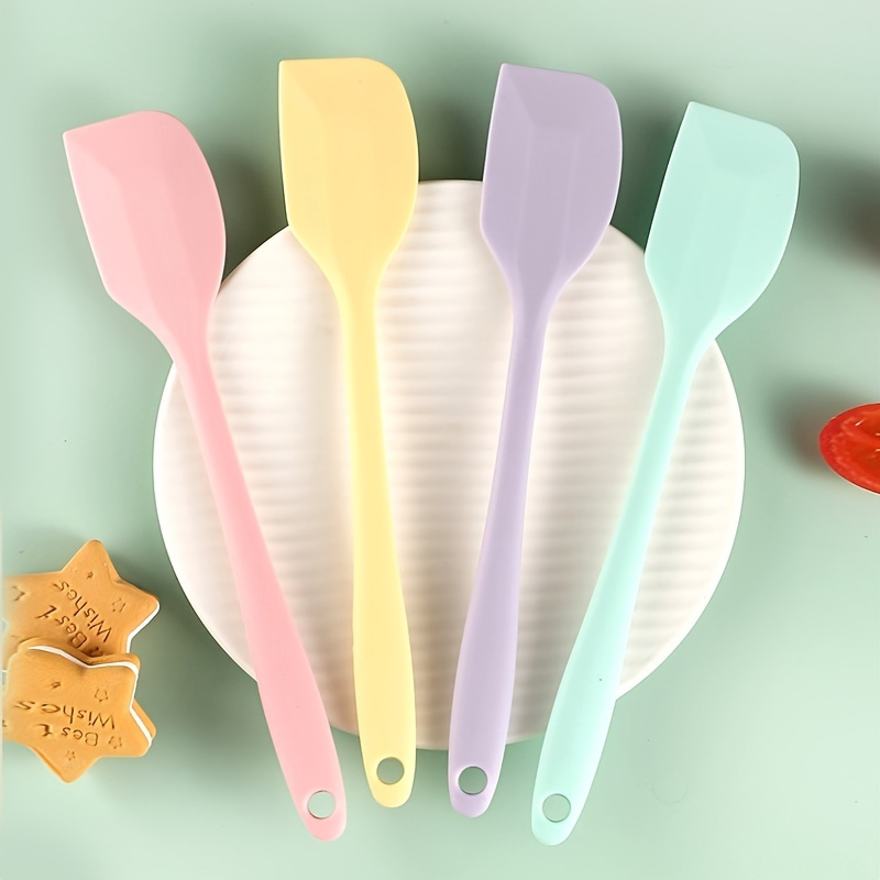 1 piece high quality silicone spatula baking tools, heat resistant ...