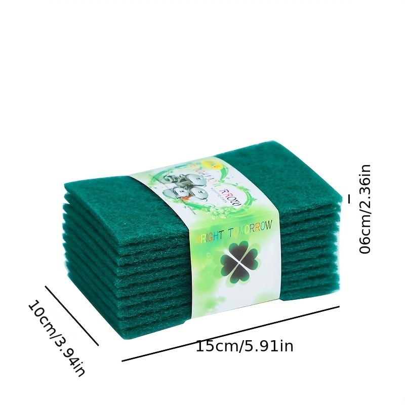 Pot Scouring Pad Kitchen Household Dishwashing Emery Dish Cloth Sponge ...