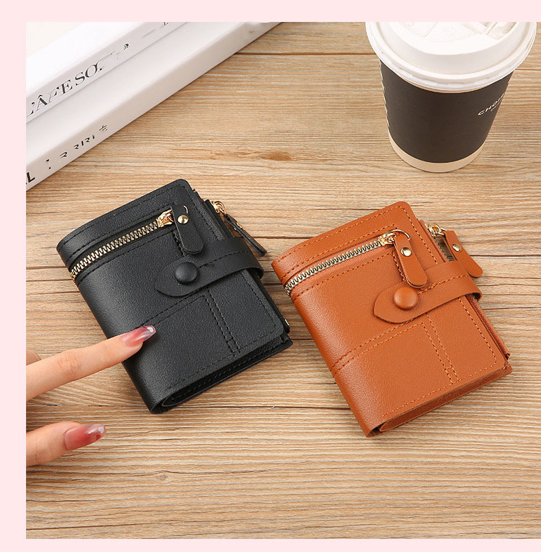 Elegant Summer 2025 Women's Large Capacity Wallet Snap Closure Multi ...