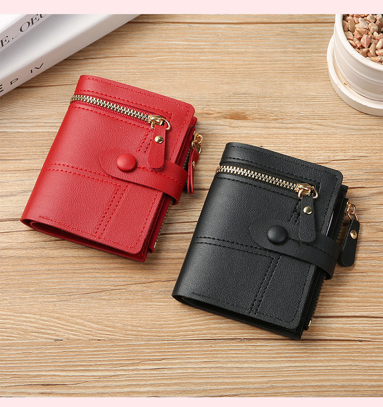 Elegant Summer 2025 Women's Large Capacity Wallet Snap Closure Multi ...