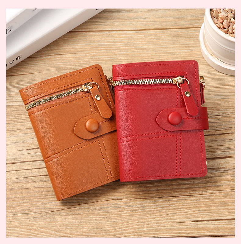 Elegant Summer 2025 Women's Large Capacity Wallet Snap Closure Multi ...